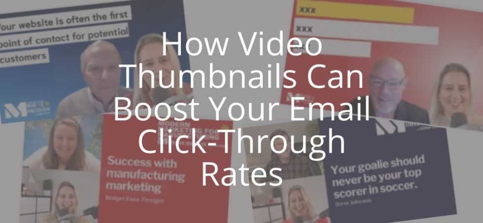 How Video Thumbnails Can Boost Your Email Click-Through Rates | Sannah ...